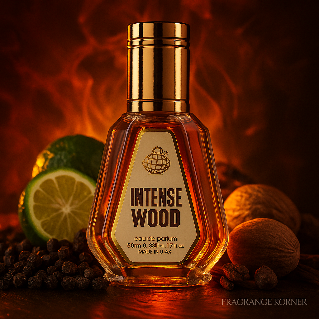 Fragrance World - Intense Wood – Eau de Parfum pour Homme 50 ml ...