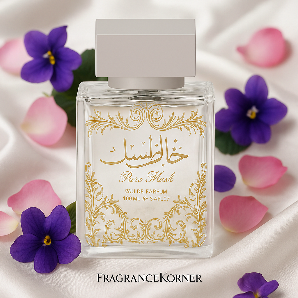 Lattafa - Pure Musk Eau de Parfum 100ML Musqué Floral – FragranceKorner